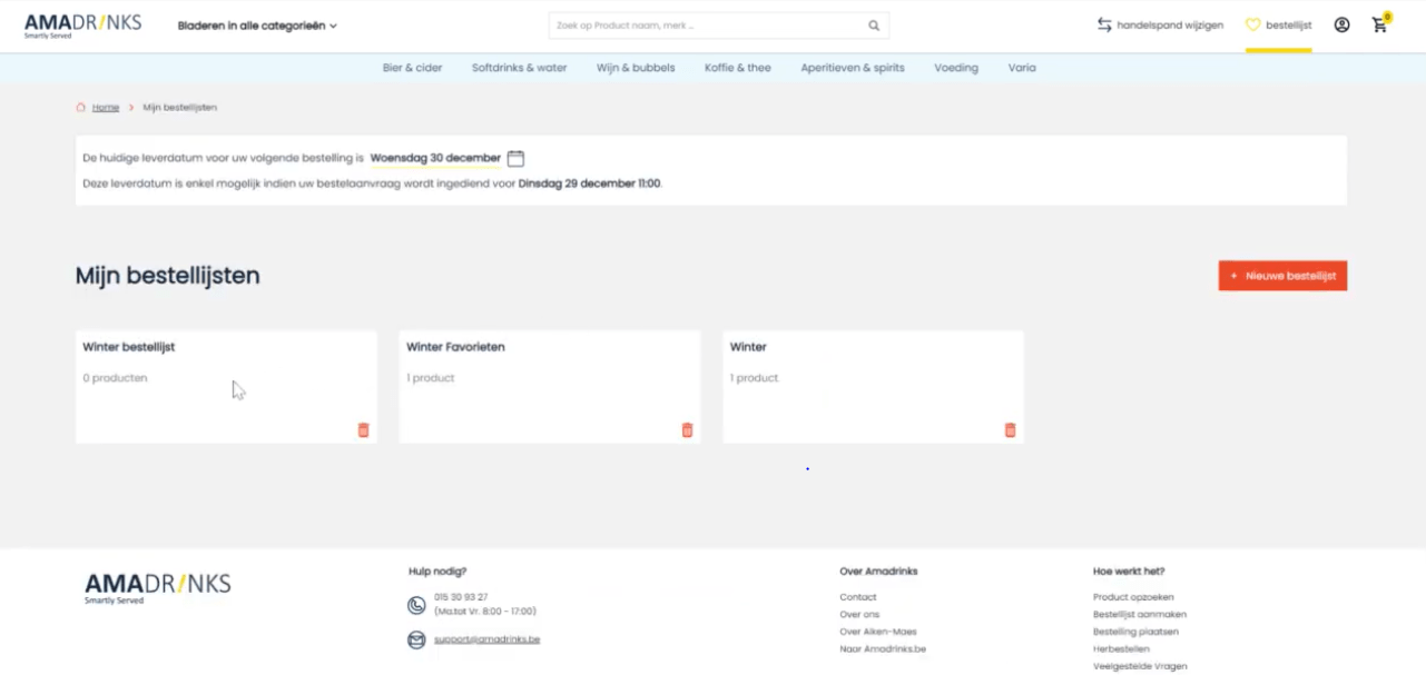 Hoe werkt het | Amadrinks